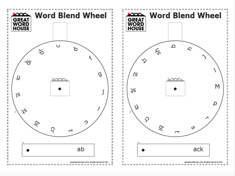 Word Wheel Set | Great Word House™