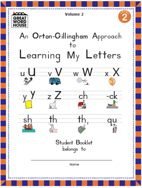 Student Workbooks Level 2: Vowels and Consonants | Great Word House™